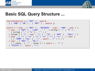 Structured Query Language (SQL) - Lecture 5 - Introduction to Databases ...