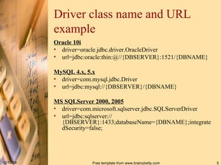KMUTNB - Internet Programming 6/7 | PPT