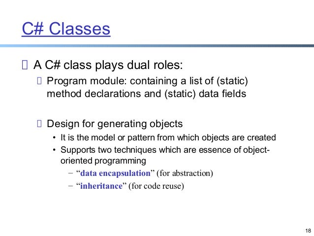 Visula C# Programming Lecture 6