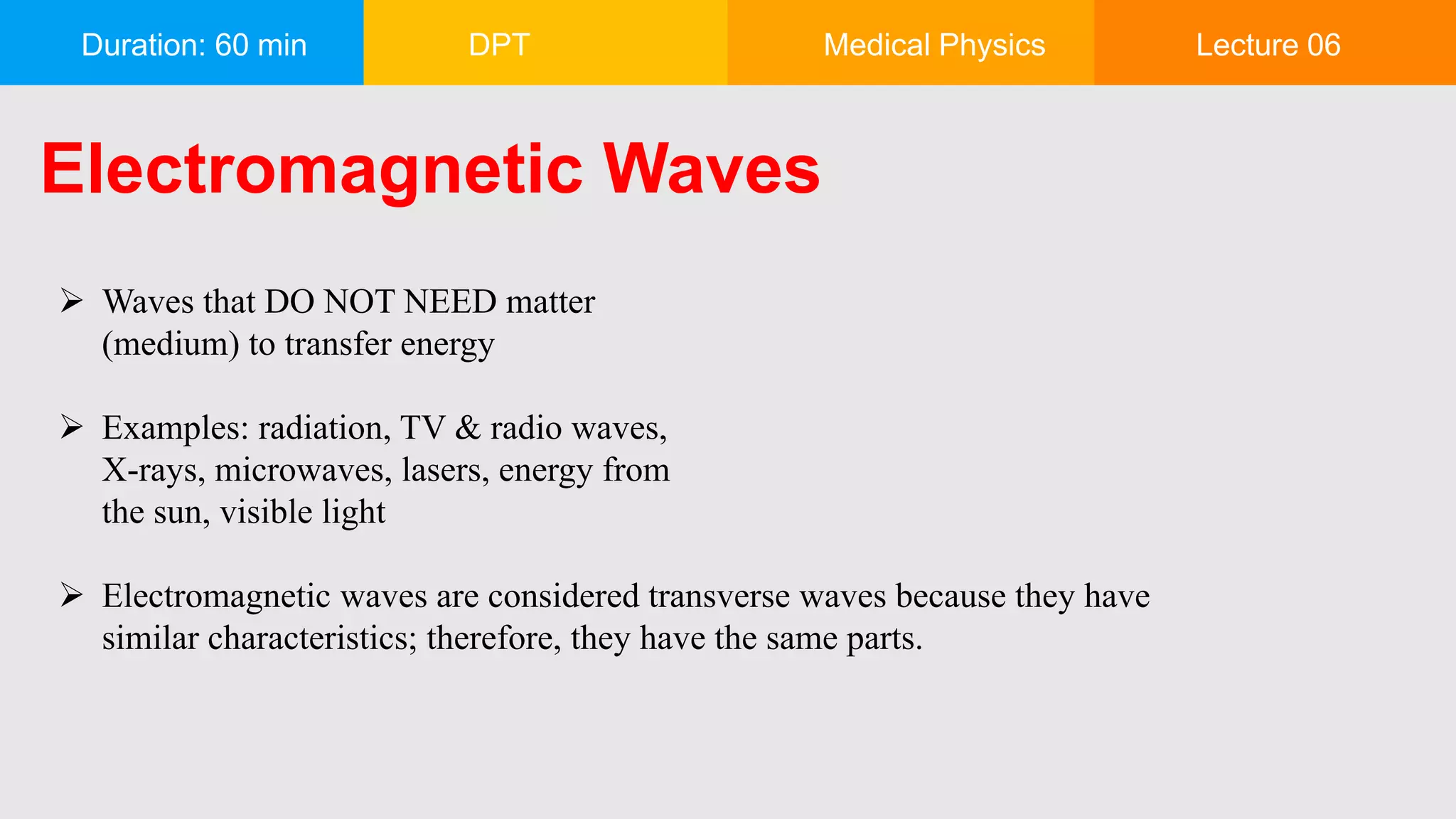 Applications of EM Waves | PPTX