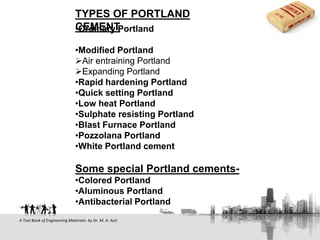 Cement as Building material | PPTX