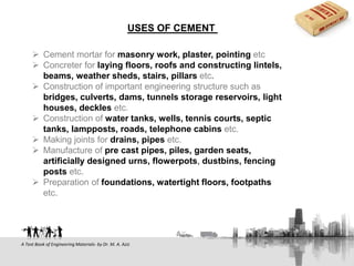 Cement as Building material | PPTX