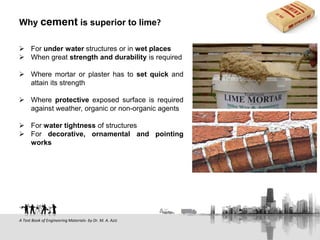 Cement as Building material | PPTX