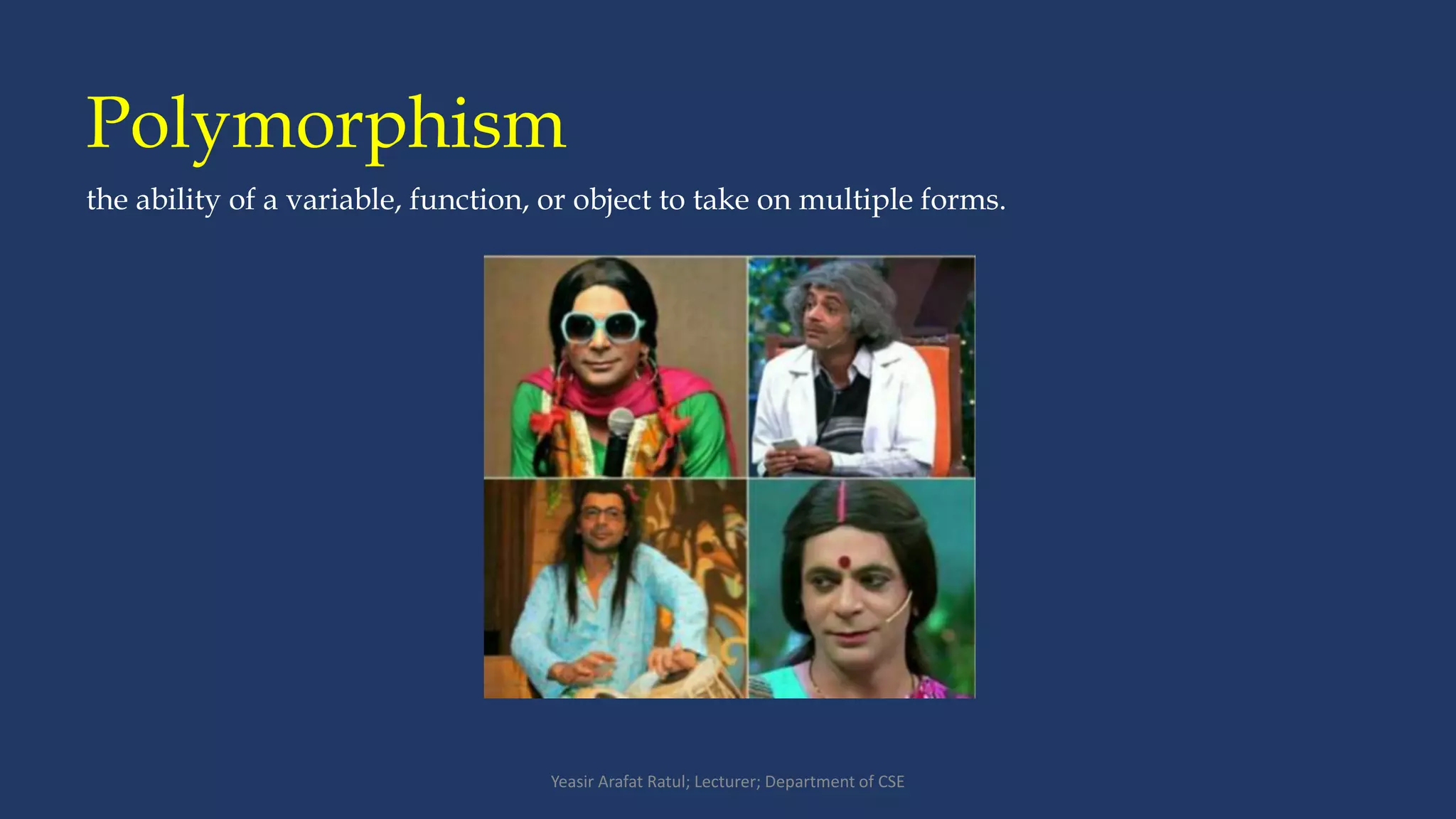 Overview of OOP with Memes.pptx | Programming Languages | Computing