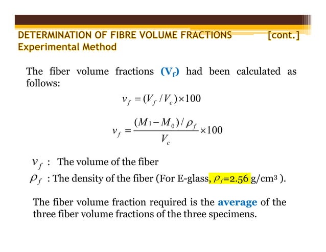 volume fraction | PDF
