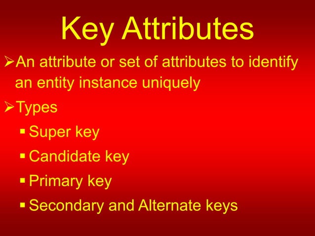 Keys and its types in DBMS | PPT