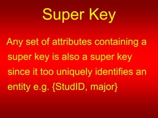 Keys and its types in DBMS | PPT