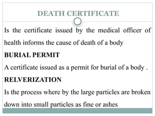 LECTURE 06 certificates for dead bodies.pptx