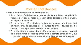 Introduction to Networking and Their Applications | PPTX