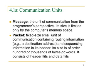 Lecture 06 - Chapter 4 - Communications in Networks | PPTX
