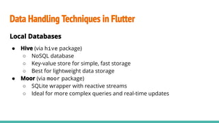 Lecture 06 - Data Handling in Flutter.pdf