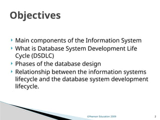 DSDL : Database System Development Lifecycle | PPTX