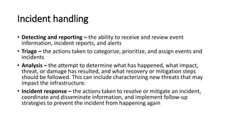 Lecture 06 - Incident Management and SOC.pptx