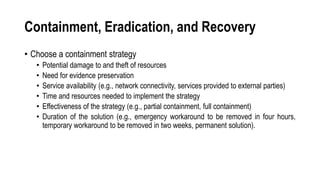 Lecture 06 - Incident Management and SOC.pptx
