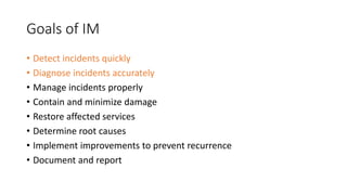 Lecture 06 - Incident Management and SOC.pptx