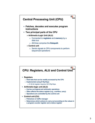 Lecture#06 inner workings of the cpu | PDF