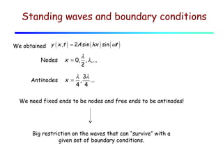 Lecture 06 wave energy. interference. standing waves. | PPT