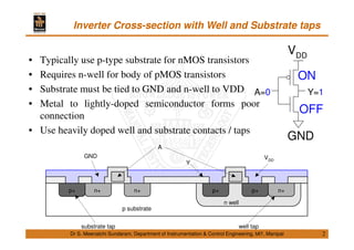 Lecture 06,07 cmos fabrication | PDF