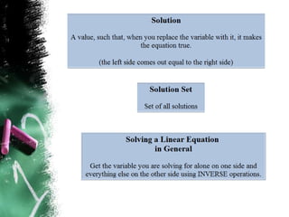 Lecture 06 a linear equations | PPTX
