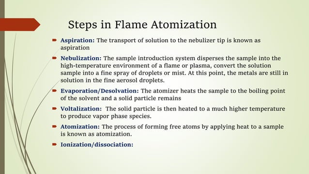 Lecture 06 Atomization By Dr Salma Amir Pptx