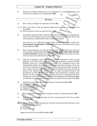 Lecture 06 bmbs employee behaviour qs | PDF