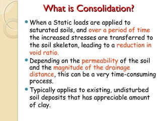 Compaction and Drain-ability | PPT