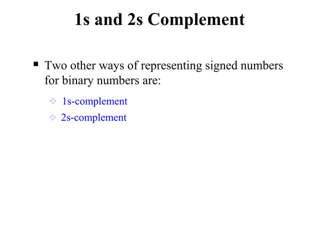 Lecture 06 Computer Arithmatic Ppt