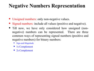 Lecture 06 computer arithmatic | PPT