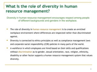 Lecture # 06 (diversity at workplace) | PPT