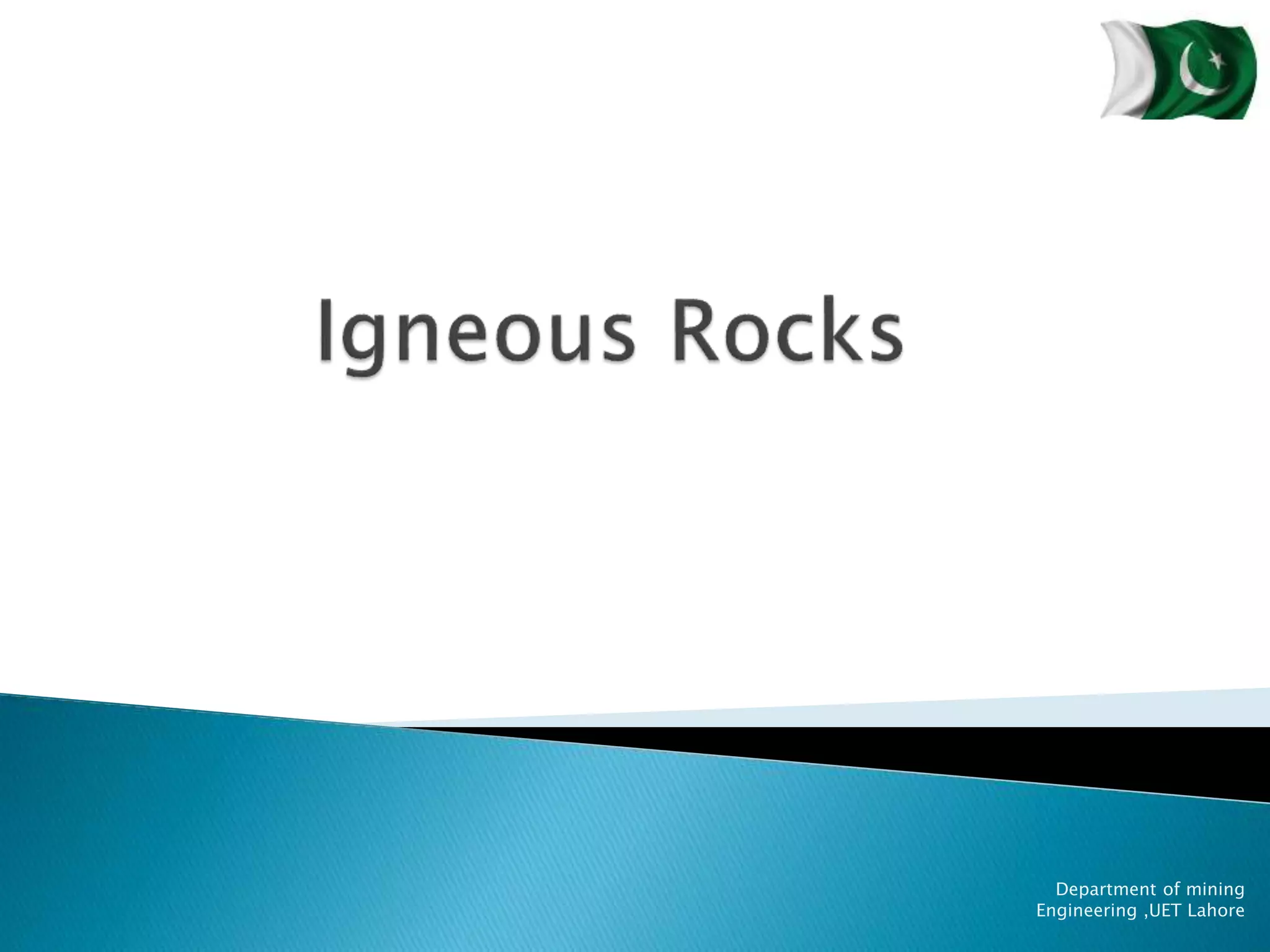 Igneous rocks | PPT