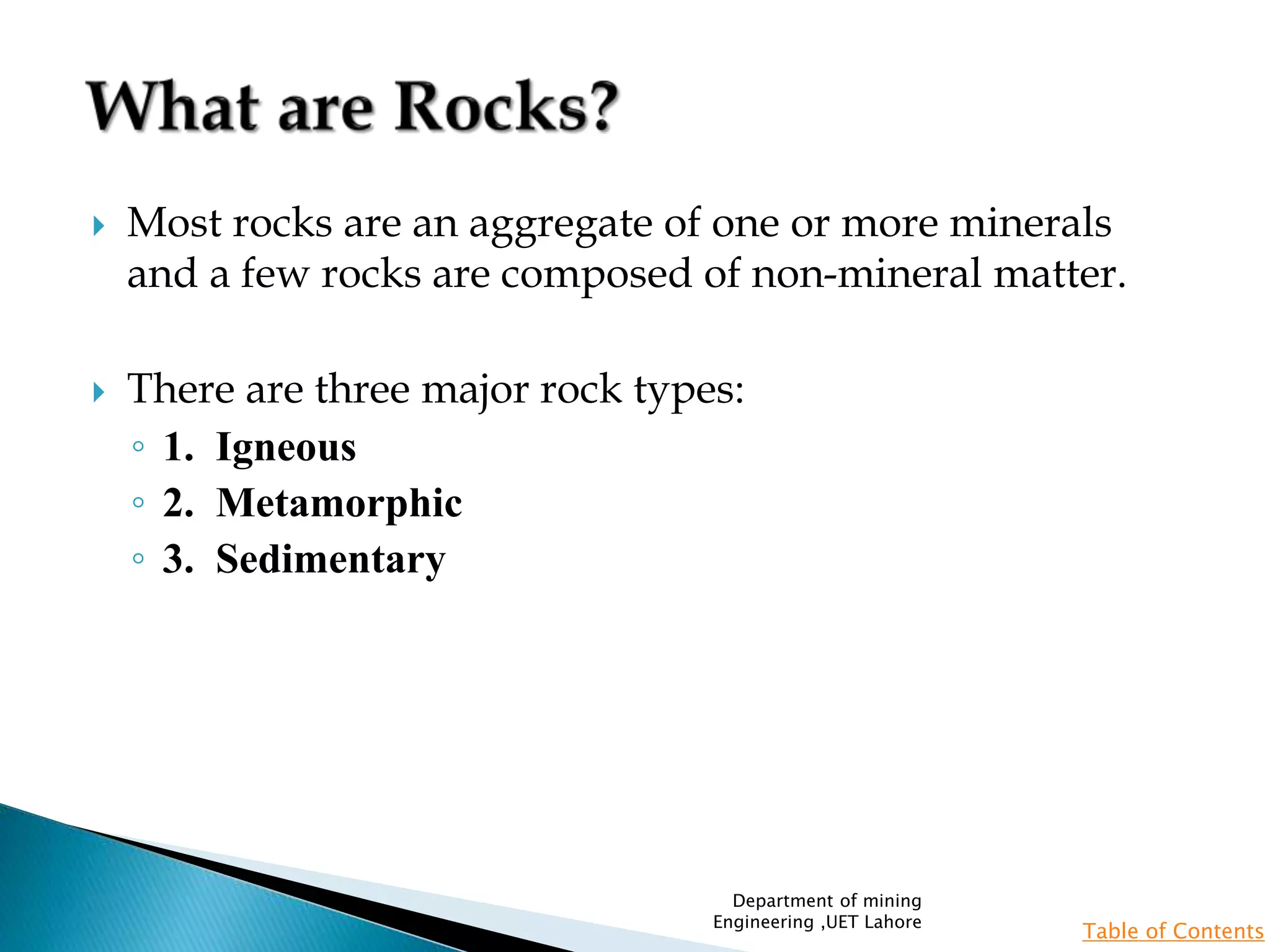 Igneous rocks | PPT