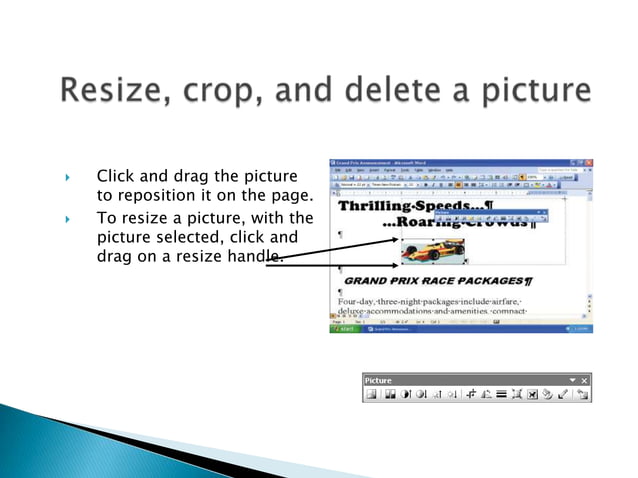 Lecture 06 Insert Tab Word 2007 Pptx Desktop Publishing Computer Software And Applications