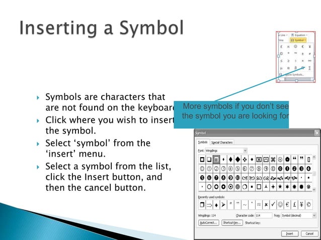Lecture 06 Insert Tab Word 2007 Pptx Desktop Publishing Computer Software And Applications