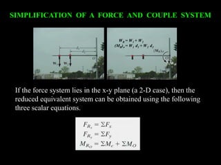 Lecture Statics Moments of Forces | PDF