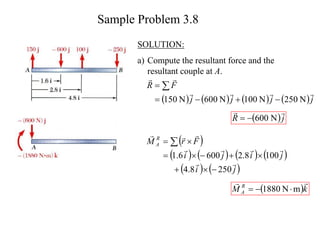 Lecture Statics Moments of Forces | PDF