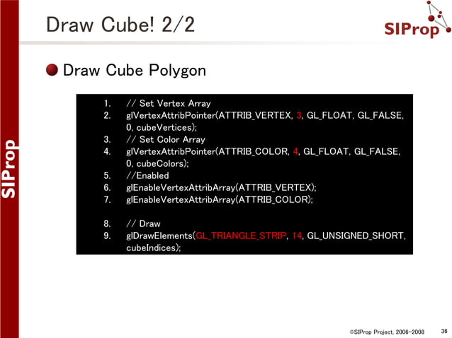 How to Use OpenGL/ES on Native Activity | PPT