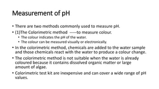 Physio-chemical parameters of the Marine habitat | PPTX