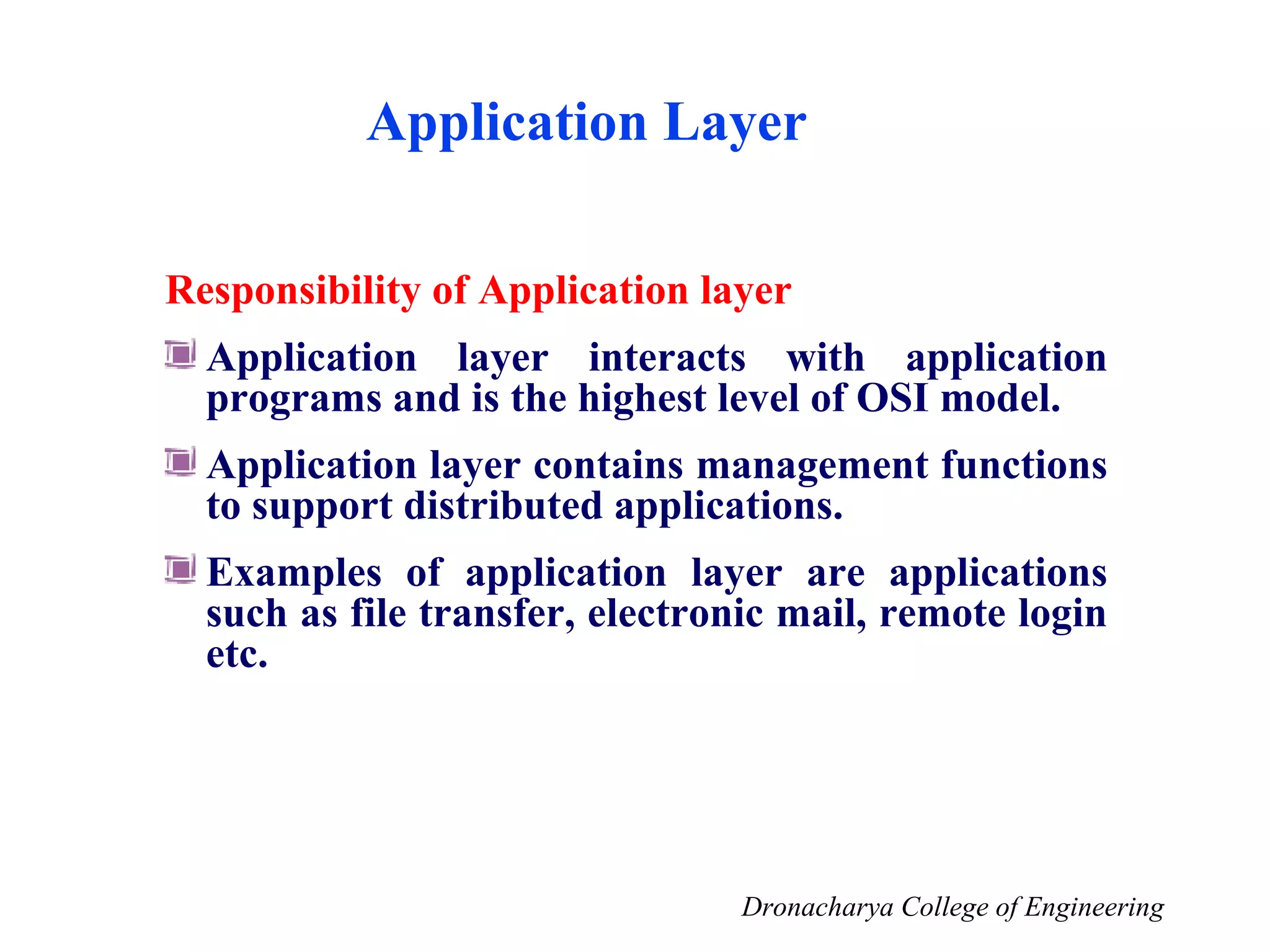 network layer | PPT