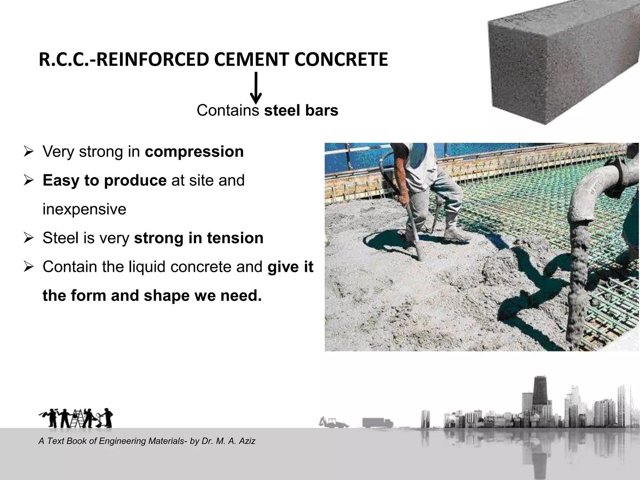 Concrete as Building material | PPTX