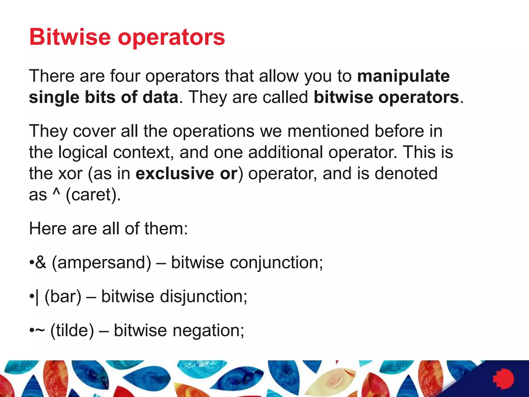 Lecture 07.pptx | Programming Languages | Computing