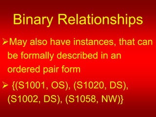 Degree of relationships in DBMS and cardinality | PPT