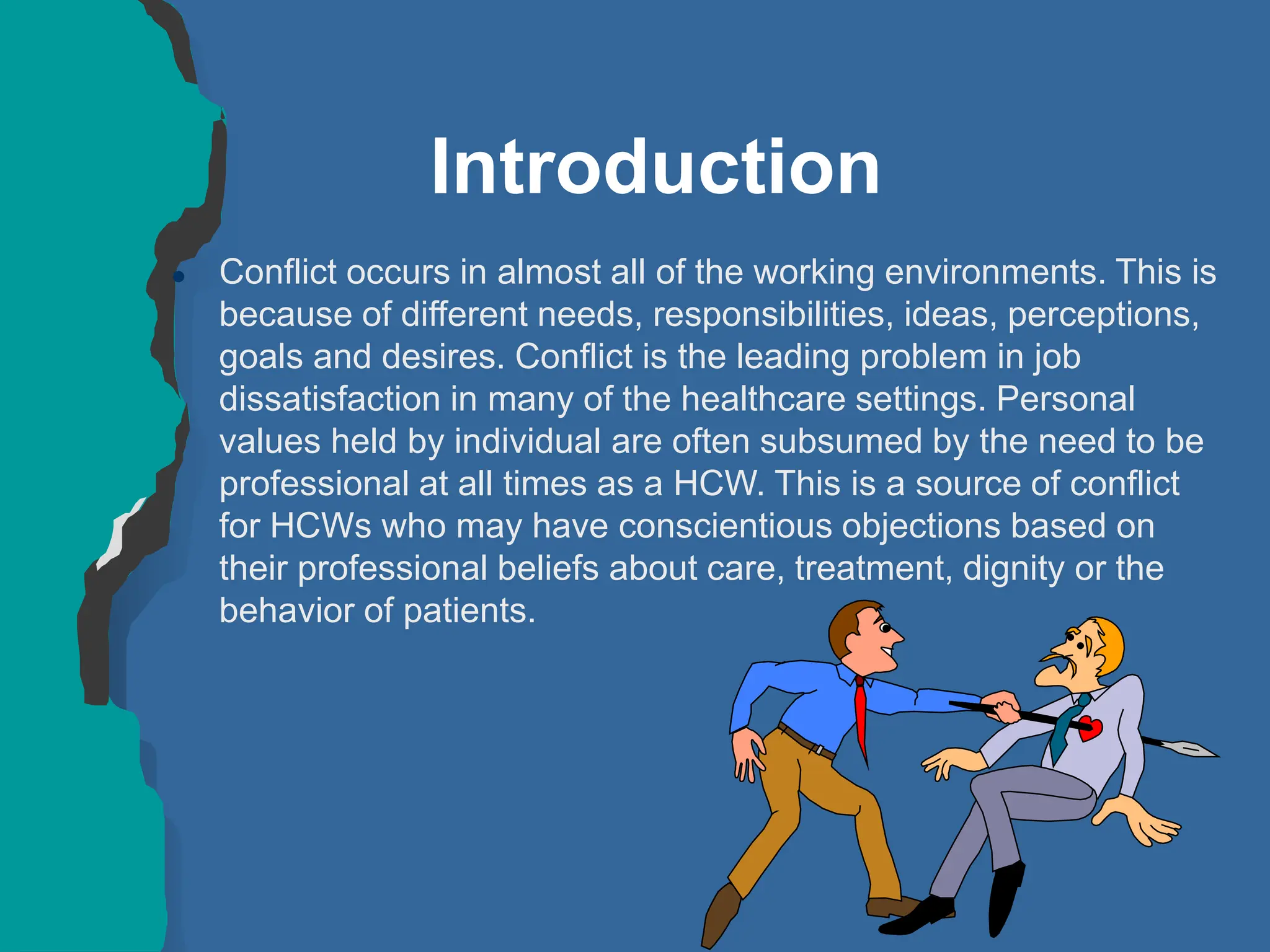 Conflict management in healthcare Organisation | PPT