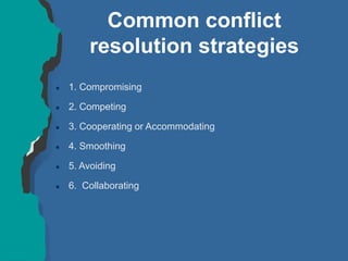 Conflict management in healthcare Organisation | PPT