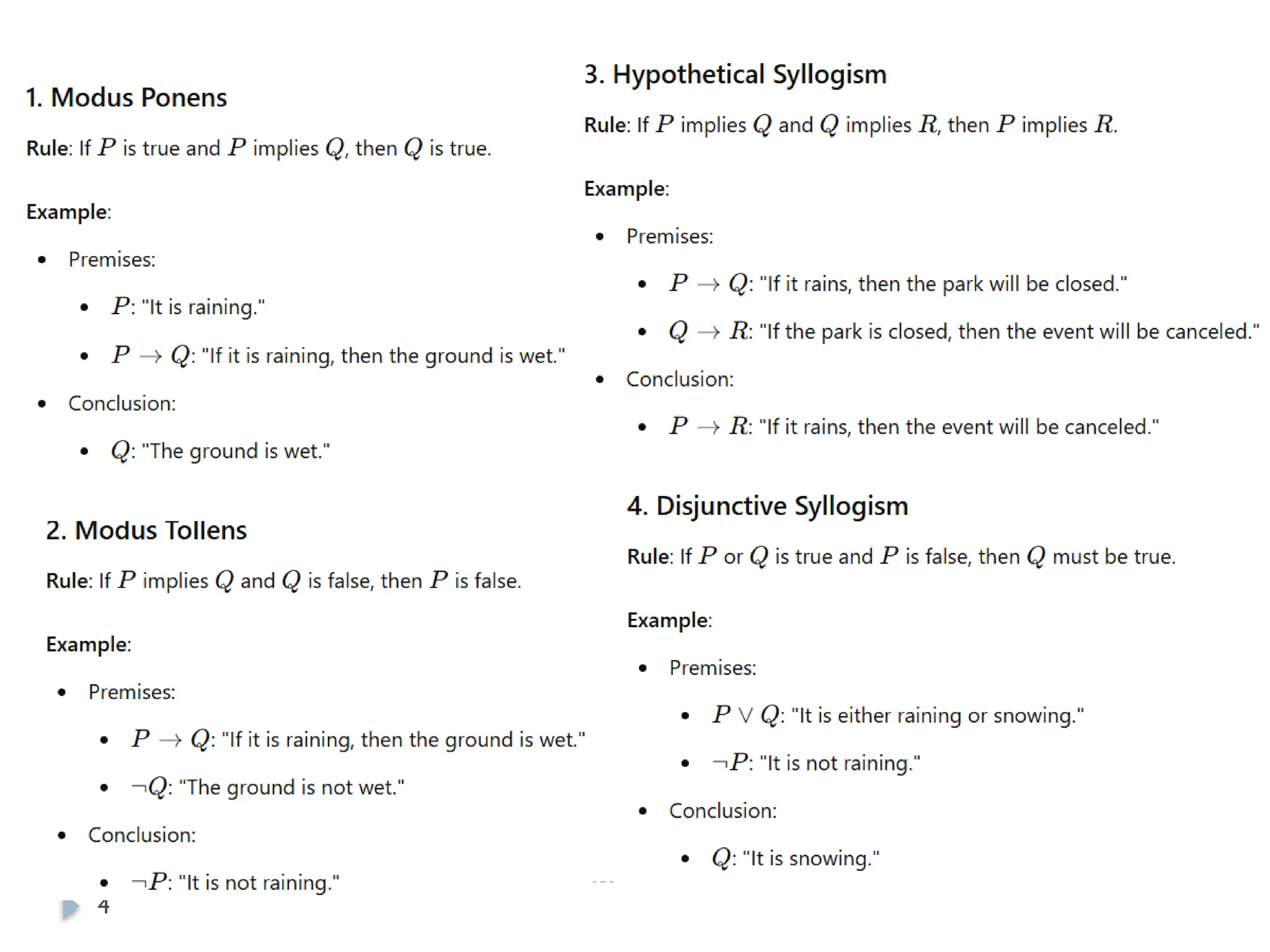Discrete Structure/Mathematics / Rules of inferences | PPTX