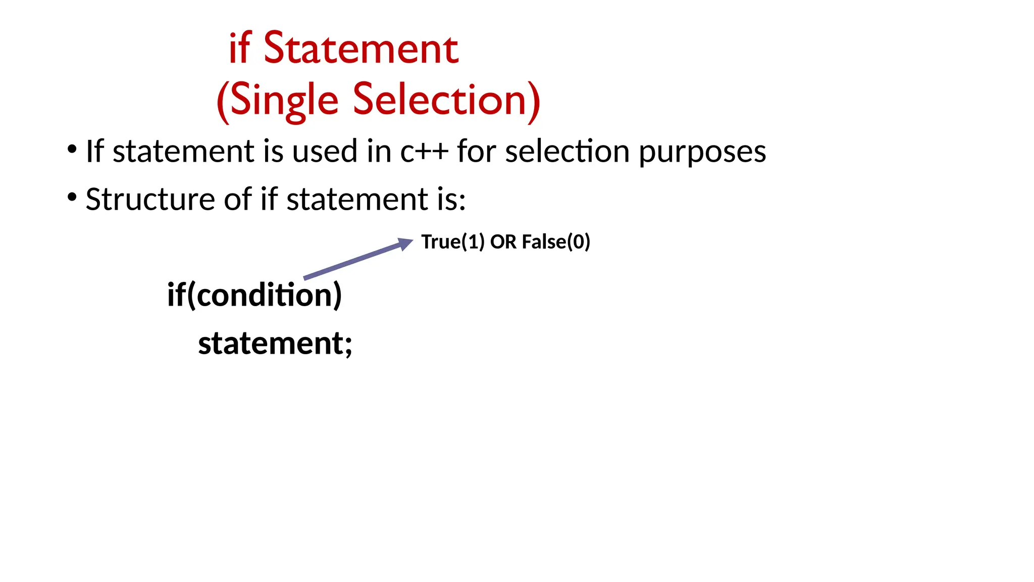 Conditions in C++ PowerPoint Presentation | PPTX