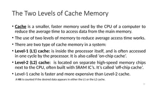 Lecture 07 Cache Memory and dfgsldgjsdjlgsdjlgnsdjg | PPTX
