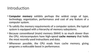 Lecture 07 Cache Memory and dfgsldgjsdjlgsdjlgnsdjg | PPTX