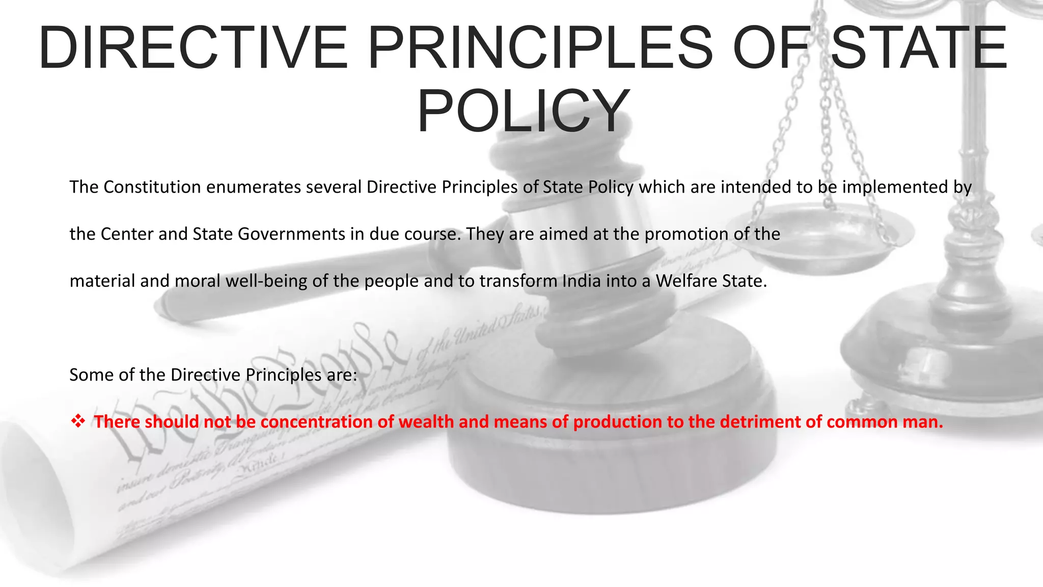 Lecture 07 directive principle | PPT