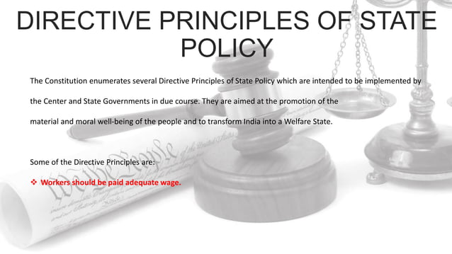 Lecture 07 directive principle | PPT