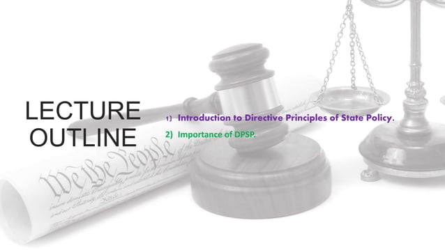 Lecture 07 directive principle | PPT